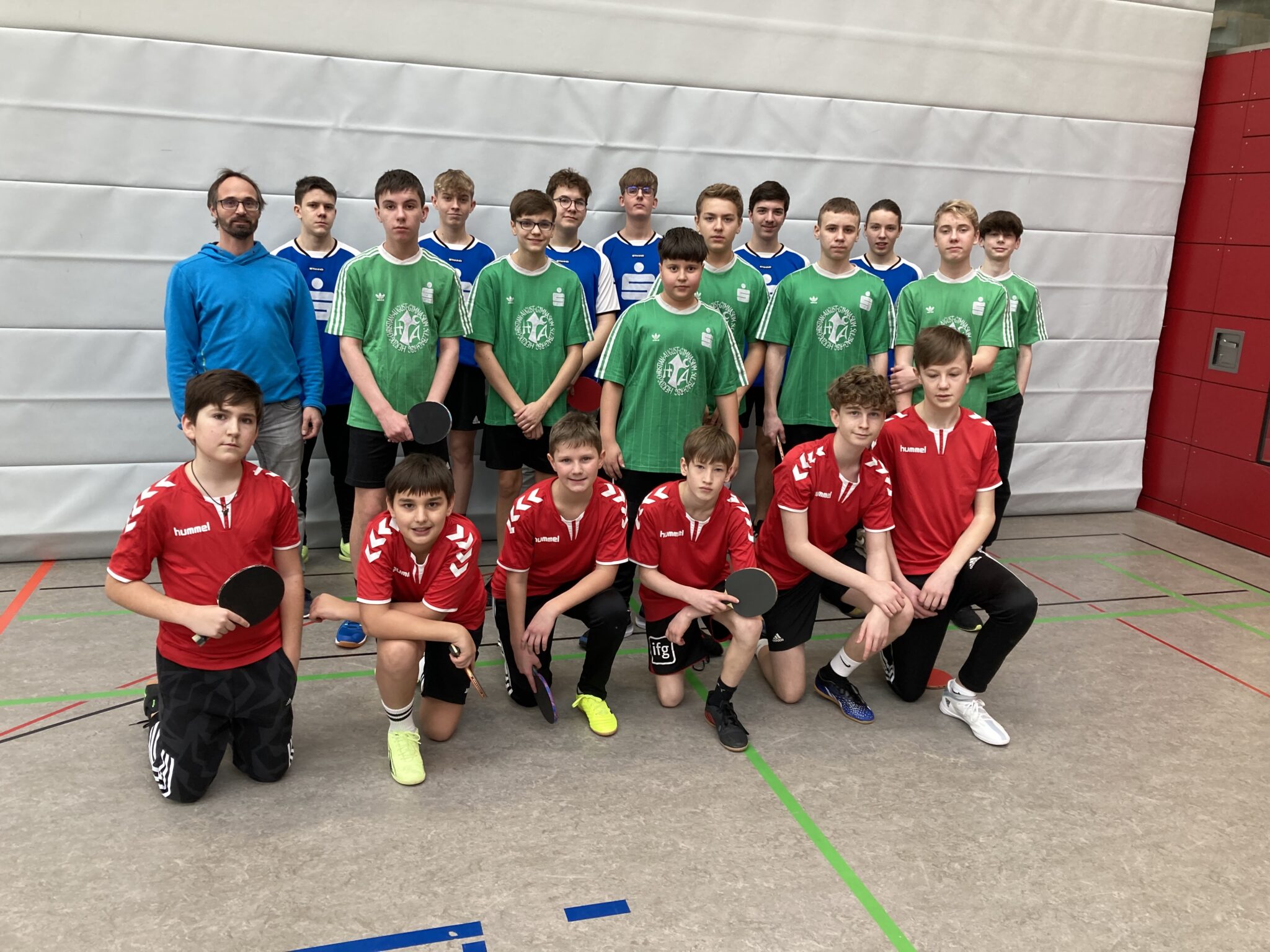 Jungen II siegen im Tischtennis-Regionalentscheid | Herzog-Christian ...